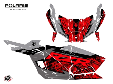 polaris utv chaser graphic kit red | Kutvek
