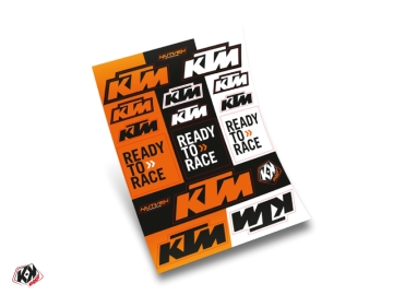 Planche de stickers KTM 30x38cm | Kutvek