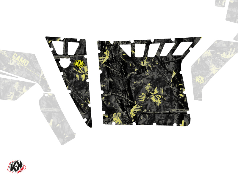 Kit Déco Portes Suicide Pro Armor Camo SSV Polaris RZR 570/800/900 2008 ...