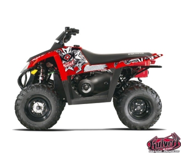 kit déco quad polaris demon | Kutvek