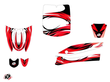 mbk scooter electro graphic kit red | Kutvek