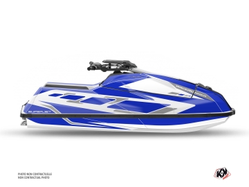 yamaha jet-ski flagship graphic kit blue | Kutvek