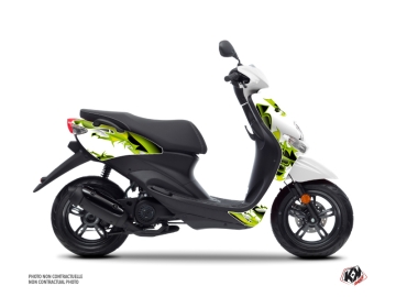 kit déco scooter mbk fun vert | Kutvek