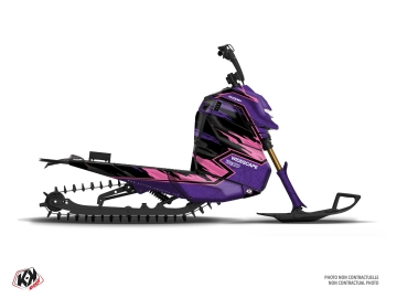 kit déco motoneige widescape future violet | Kutvek