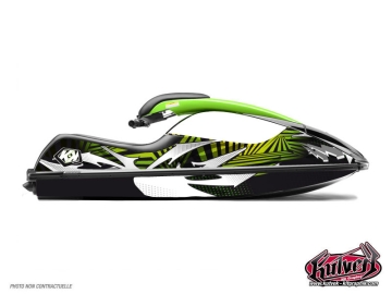 kit déco jet-ski kawasaki graff noir | Kutvek