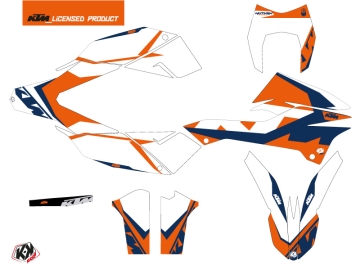 ktm dirt bike gravity graphic kit blue | Kutvek