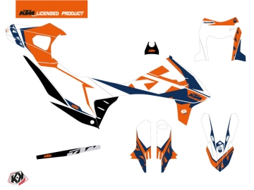 ktm dirt bike gravity graphic kit blue | Kutvek