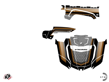 yamaha utv intense graphic kit copper | Kutvek