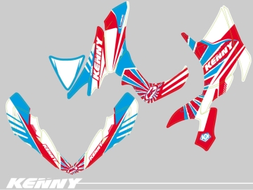 kit déco quad honda kenny | Kutvek