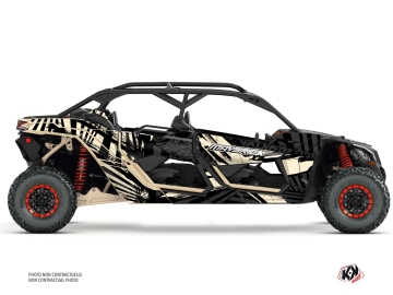 can-am utv kollector graphic kit sand | Kutvek