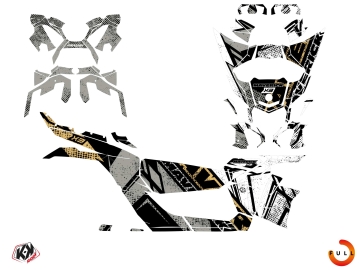 can-am utv kraft graphic kit chalk | Kutvek