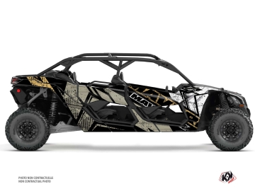 can-am utv kraft graphic kit chalk | Kutvek