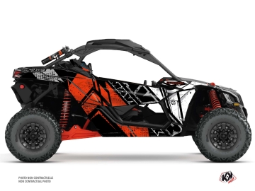 can-am utv kraft graphic kit red | Kutvek