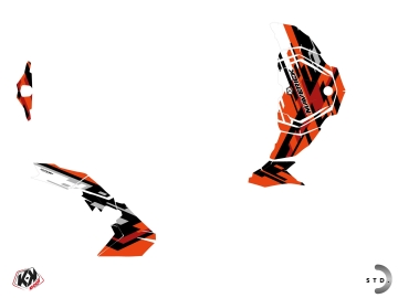 kit déco ssv can-am lane rouge | Kutvek