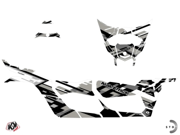 can-am utv lane graphic kit chalk | Kutvek