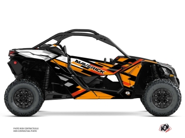 can-am utv lane graphic kit orange | Kutvek