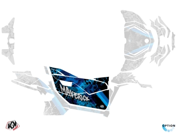 can-am utv leaf graphic kit blue | Kutvek