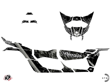 can-am utv leaf graphic kit chalk | Kutvek