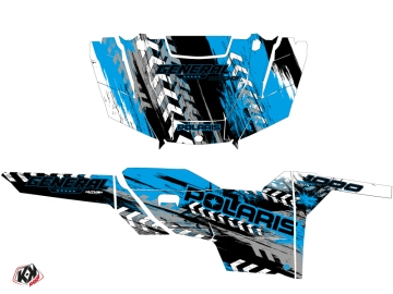 polaris utv lifter graphic kit blue | Kutvek