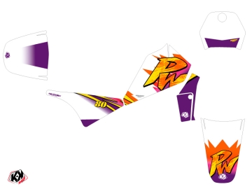 Yamaha PW 80 Dirt Bike Memories Graphic Kit | Kutvek