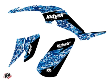 yamaha atv predator graphic kit blue | Kutvek