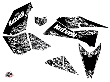 ktm atv predator graphic kit black | Kutvek