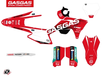 gasgas dirt bike replica team tmx k24 graphic kit | Kutvek