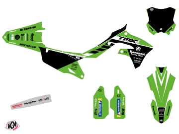 kawasaki dirt bike replica team tmx k24 graphic kit | Kutvek