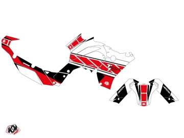 yamaha street bike replica graphic kit red | Kutvek