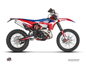 beta dirt bike replica thomas corsi k21 graphic kit red-white-blue | Kutvek