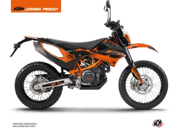 ktm dirt bike retro graphic kit orange | Kutvek