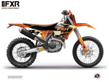 kit déco motocross ktm fxr revo orange | Kutvek
