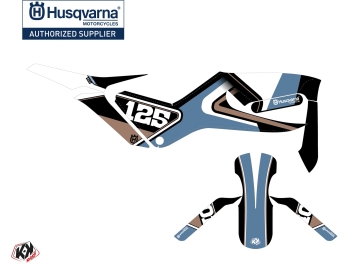 husqvarna street bike rocket graphic kit blue | Kutvek
