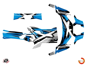 can-am utv spear graphic kit blue | Kutvek