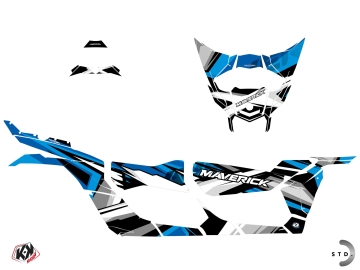 can-am utv spear graphic kit blue | Kutvek