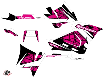 polaris atv spin graphic kit pink | Kutvek