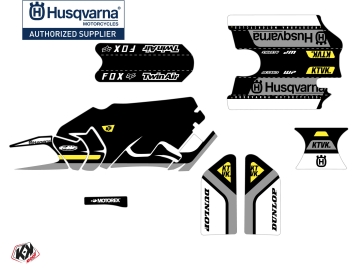 stacyc dirt bike start graphic kit yellow | Kutvek