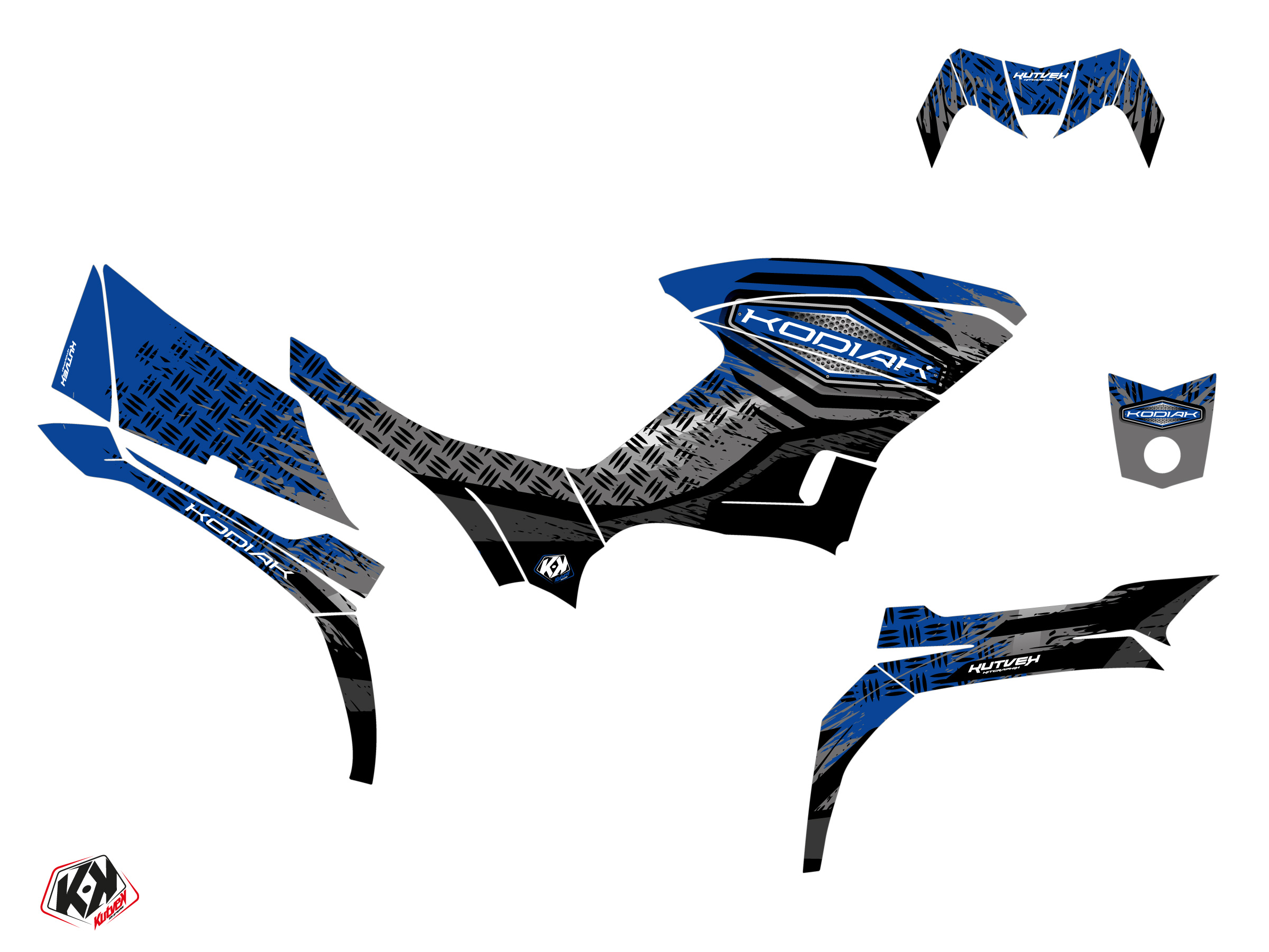 yamaha atv sturdy serie graphic kit | Kutvek
