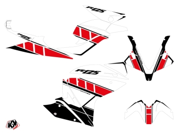 yamaha street bike vintage yamaha graphic kit red | Kutvek