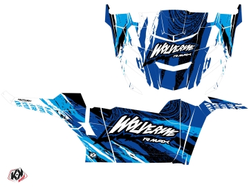 yamaha utv wilder graphic kit blue | Kutvek