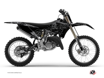 kit déco motocross yamaha zombies dark noir | Kutvek