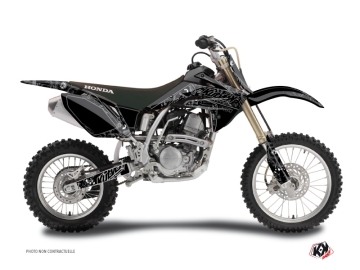 kit déco motocross honda zombies dark noir | Kutvek