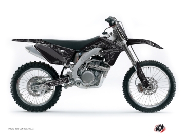 kit déco motocross suzuki zombies dark noir | Kutvek