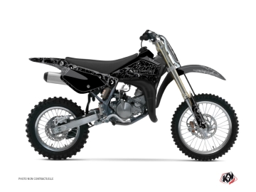 kit déco motocross suzuki zombies dark noir | Kutvek