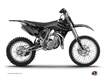 kit déco motocross ktm zombies dark noir | Kutvek