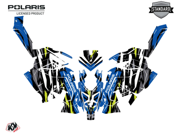 polaris snowmobile blight graphic kit blue | Kutvek