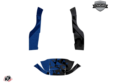 club car golf cart paddock graphic kit blue | Kutvek