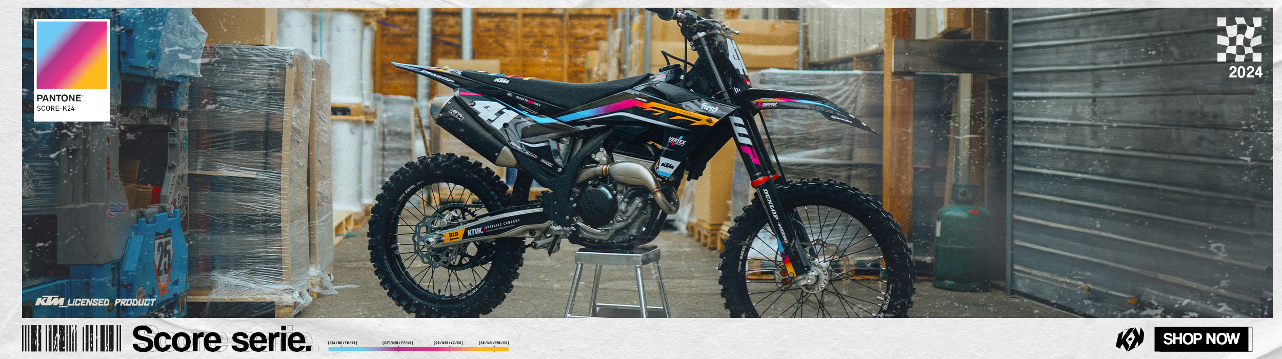 Kutvek Kit Graphik is specialized in the creation of custom graphic kits for dirt bikes, ATV ...